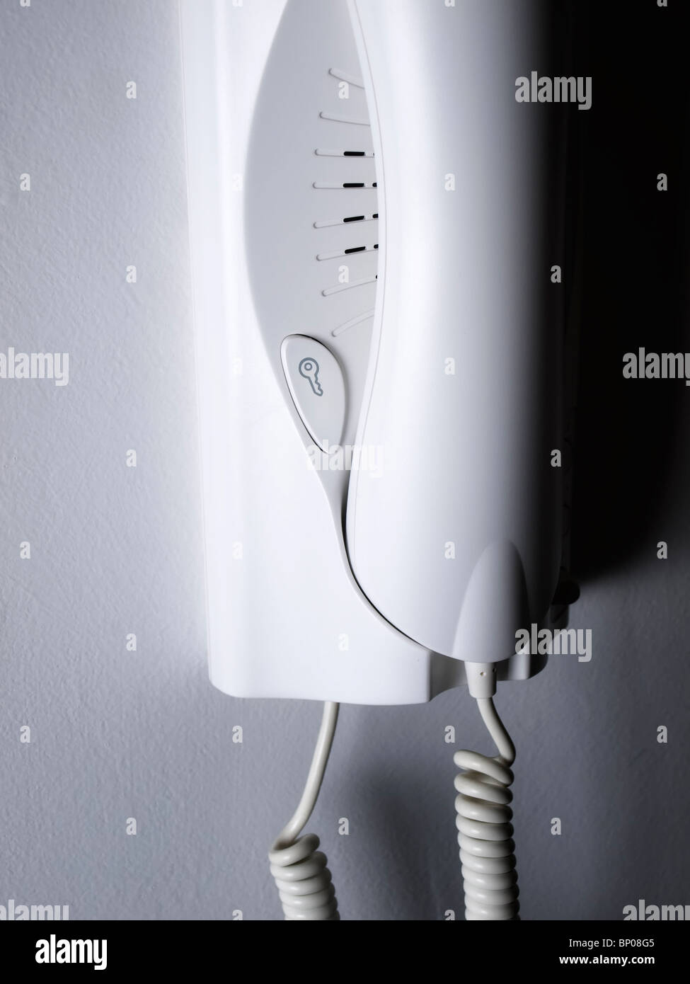 Communication equipment such as interphone is usual in new urban ...