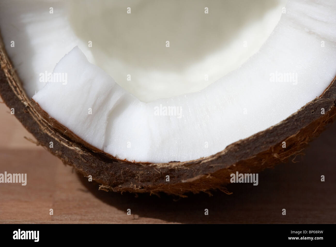 Broken open coconut hi-res stock photography and images - Alamy