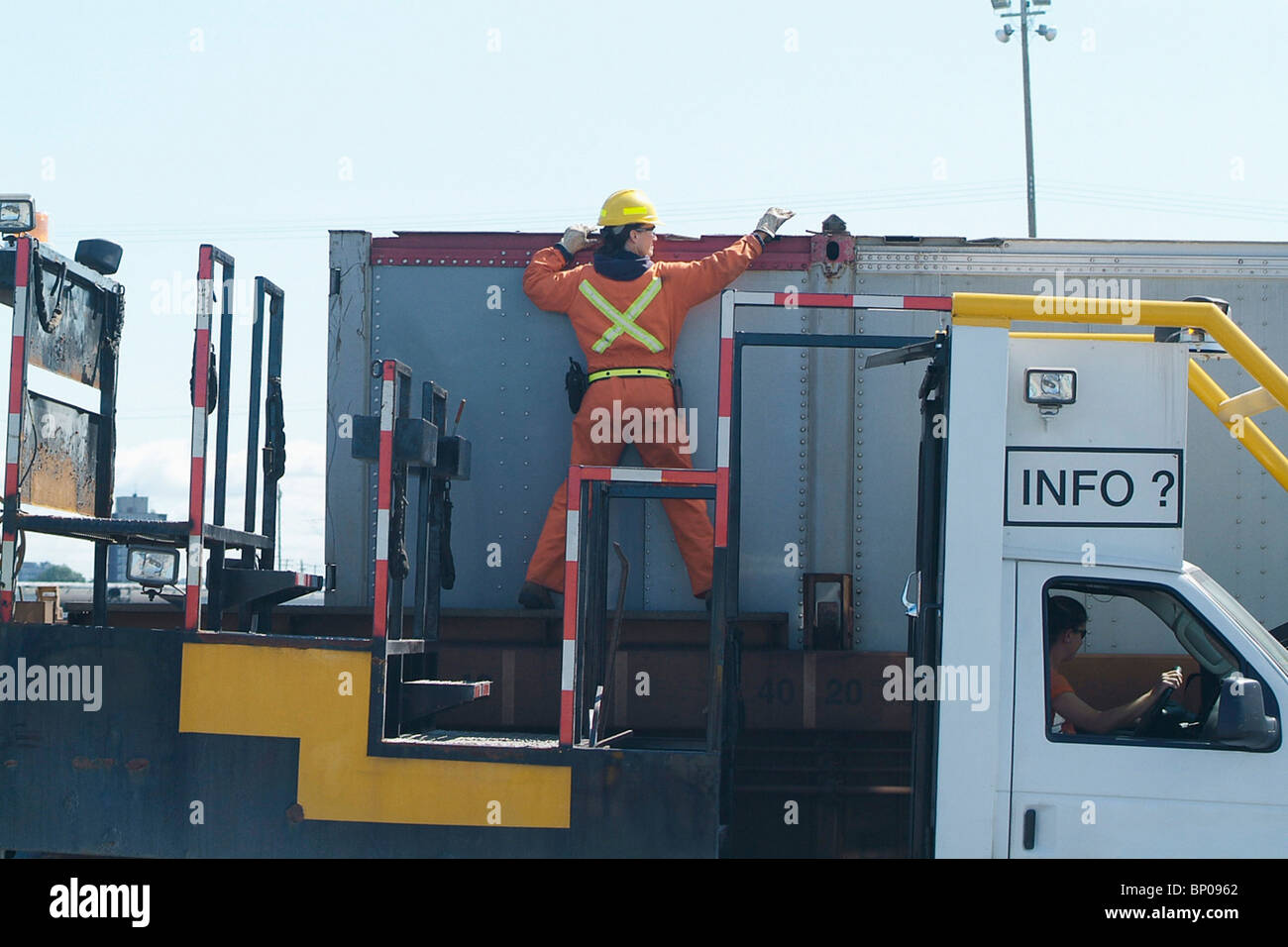 Canada, Quebec, Montréal, marshalling yard Stock Photo - Alamy