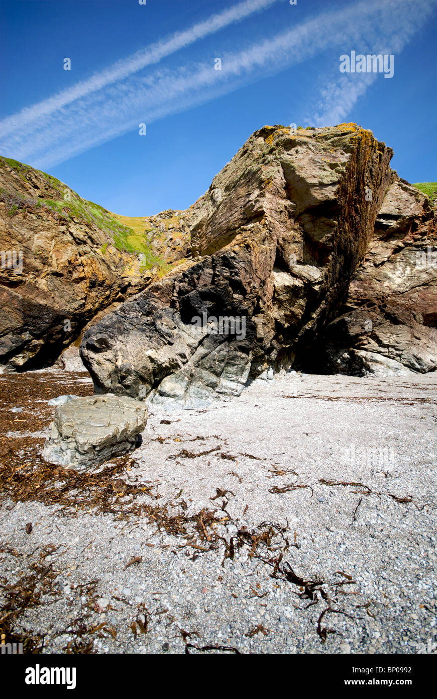 Lizard Point Cornwall UK Beach Stock Photo - Alamy