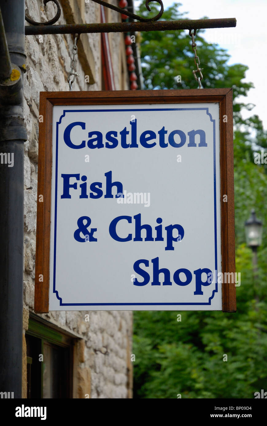 Chip shop sign hi-res stock photography and images - Alamy