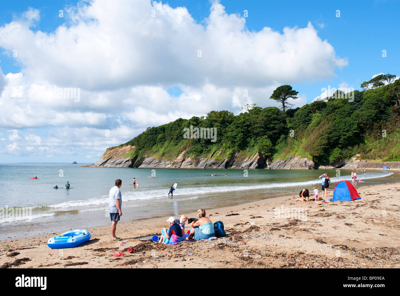Porthluney cove hi-res stock photography and images - Alamy