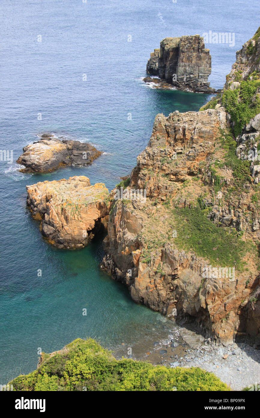 Window in the rock at sark hi-res stock photography and images - Alamy