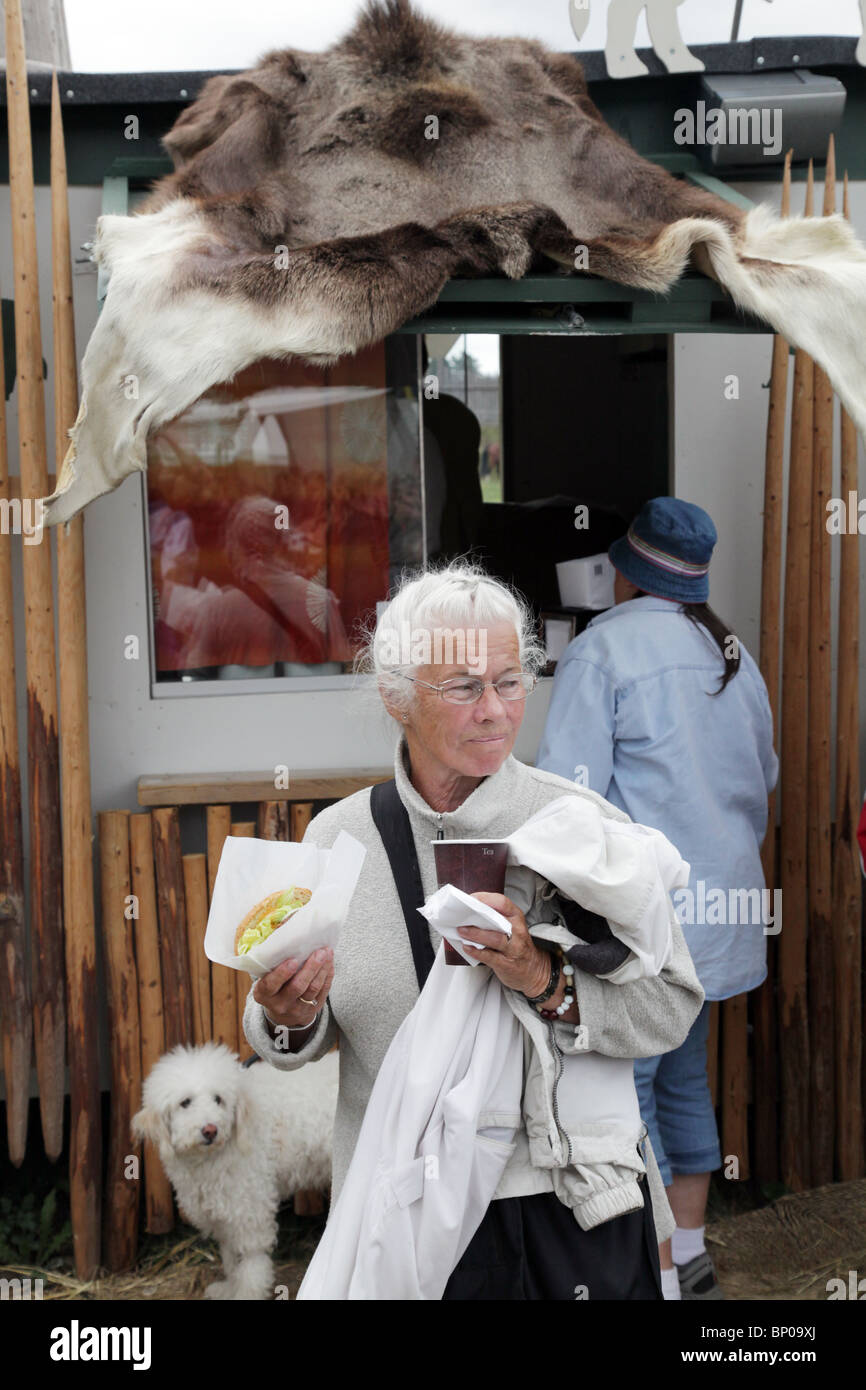 Fast food at Finland's biggest Viking Market Festival and re-enactment ...