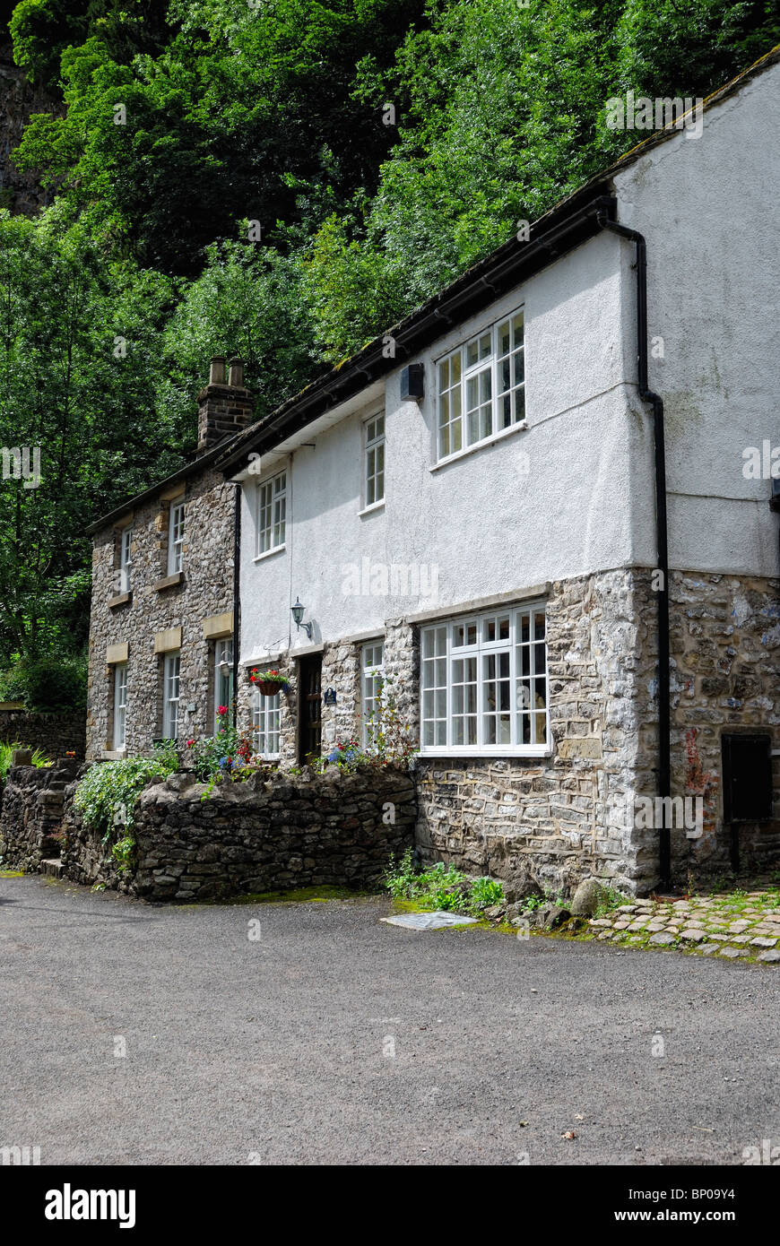 Castleton Derbyshire england UK Stock Photo - Alamy