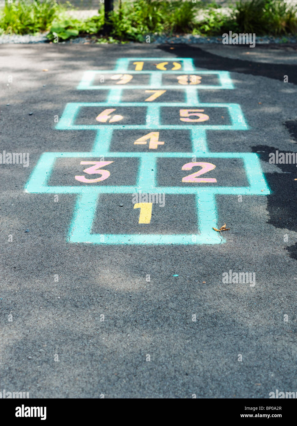 Hopscotch Game High Resolution Stock Photography and Images - Alamy