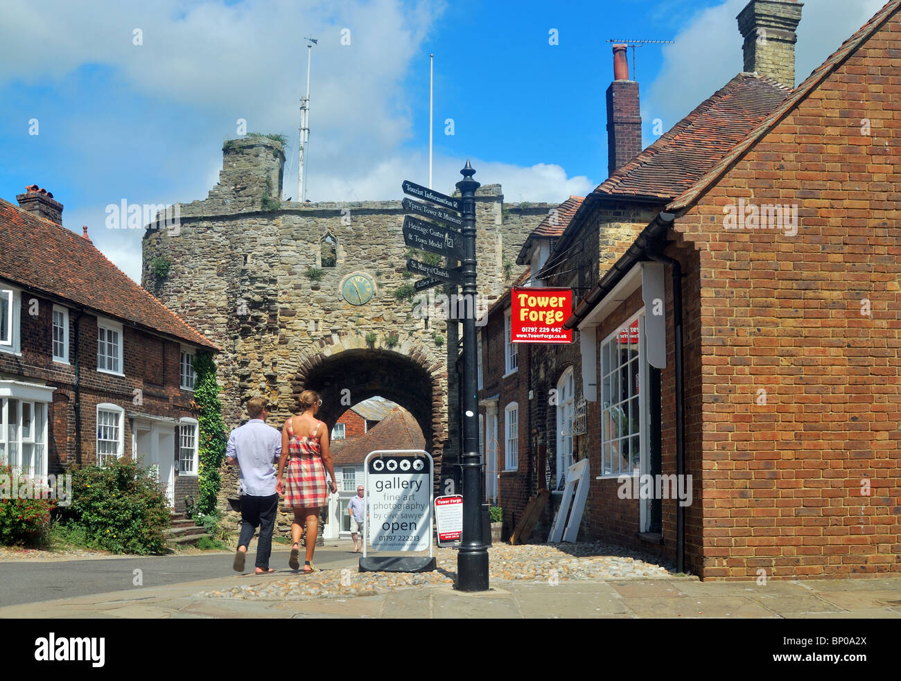 Rye town wall hi-res stock photography and images - Alamy