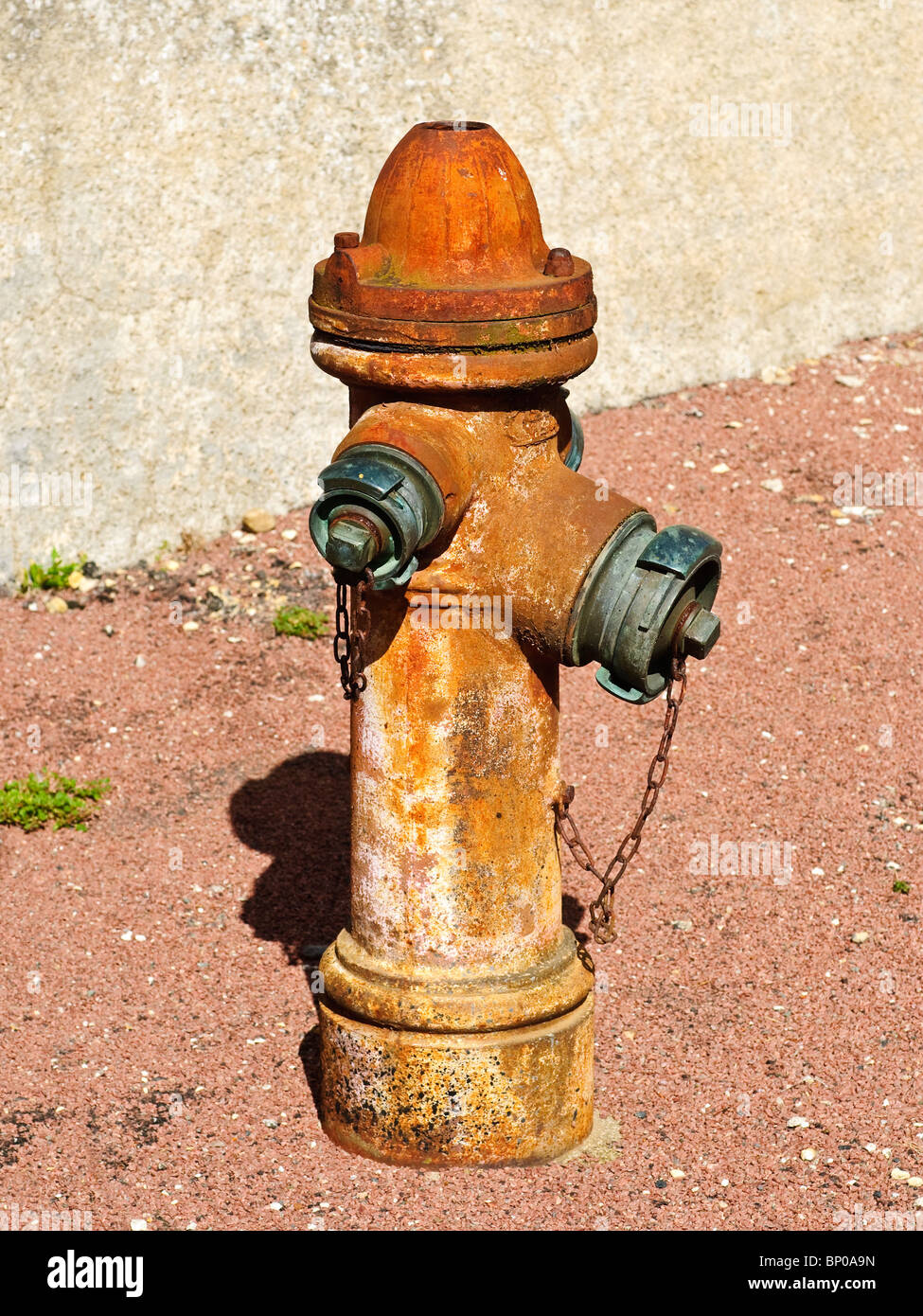 Old, rusty fire hydrant - France Stock Photo - Alamy