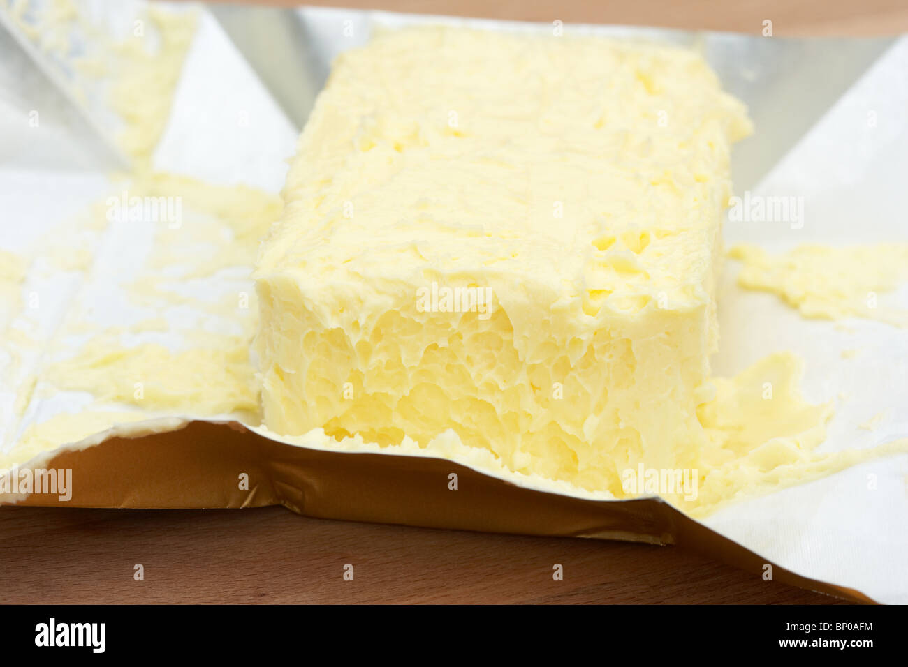 block of 250g soft irish butter Stock Photo - Alamy