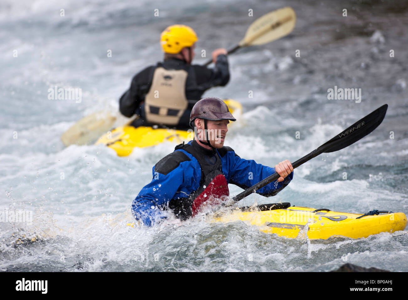 River kayaking and rafting hi-res stock photography and images - Alamy