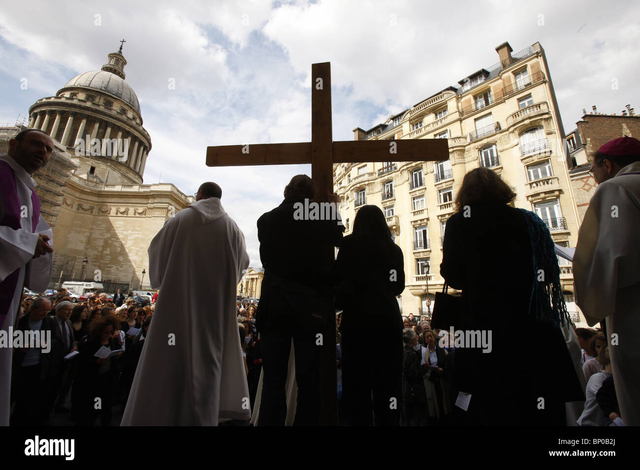 Good friday procession france hi-res stock photography and images - Alamy