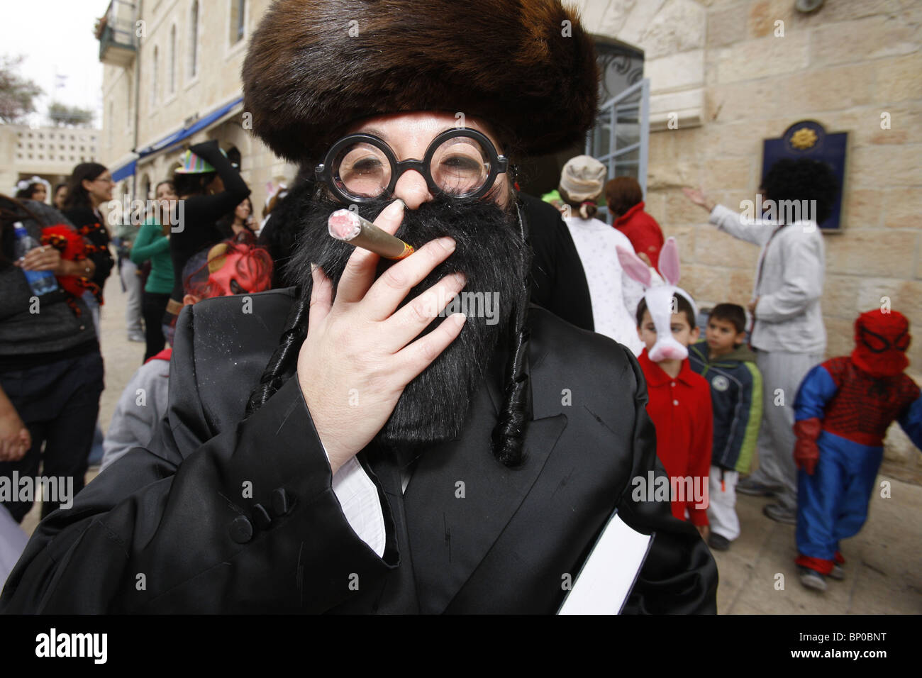 Israel, Jerusalem, Purim festival in Jerusalem Stock Photo - Alamy
