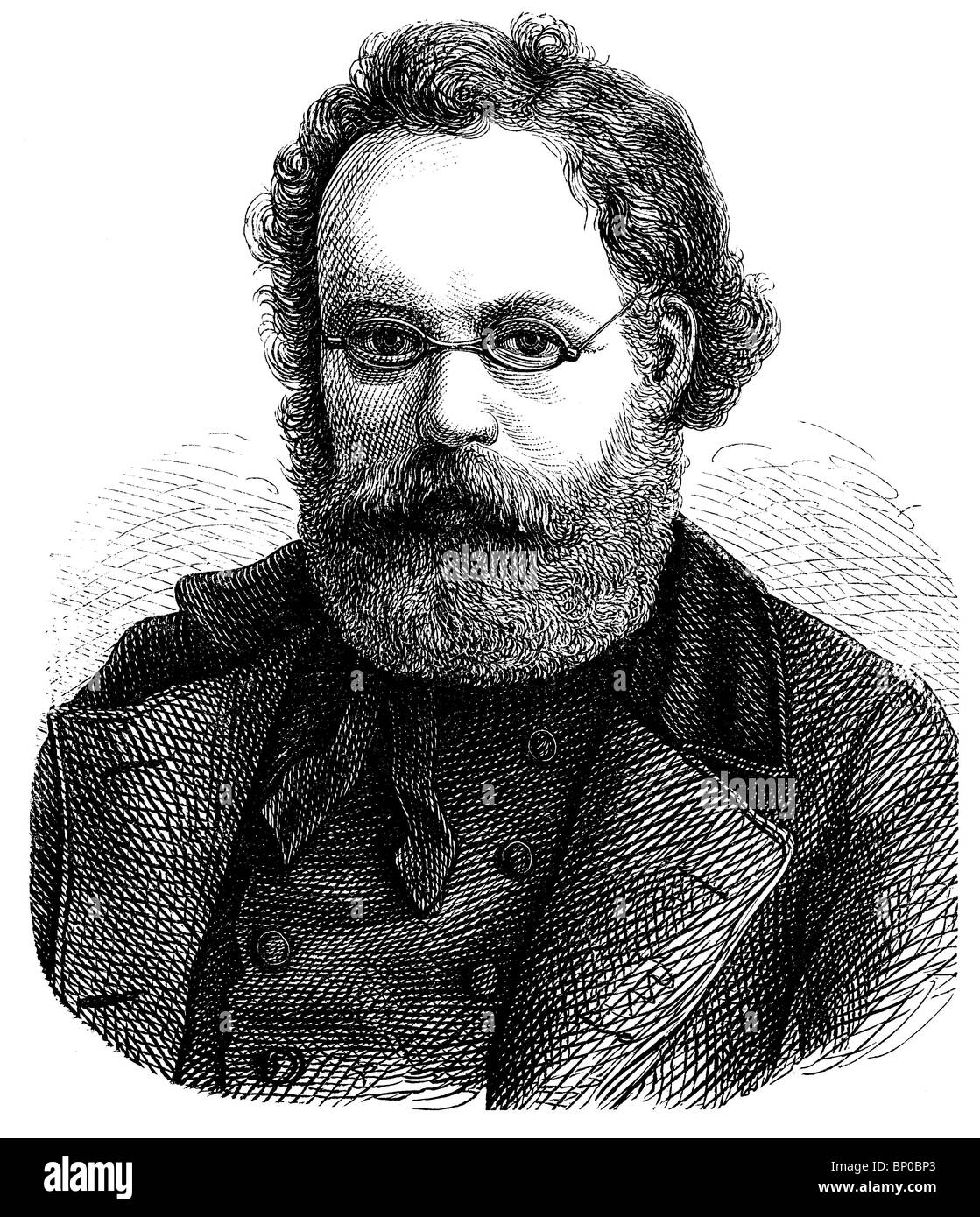 Pierre-Joseph Proudhon (1809 - 1865), French politician, philosopher ...