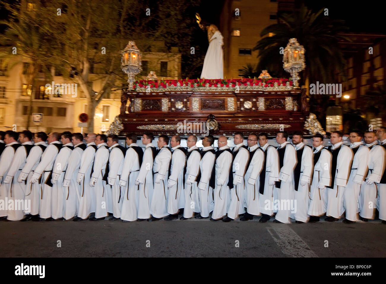 Semana Santa, (Holy Week) celebrations, Malaga, Andalucia, Spain Stock ...