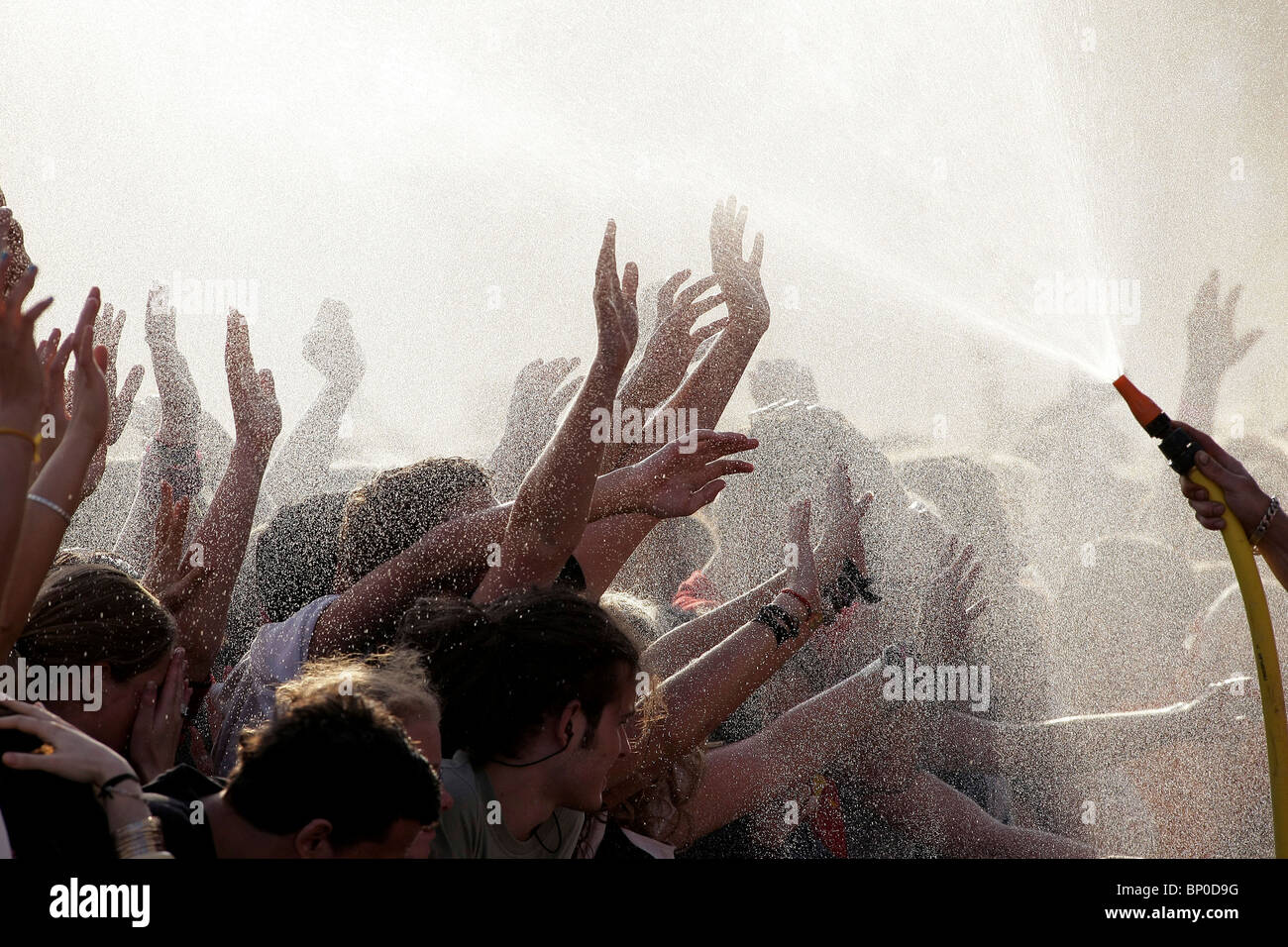 France, Paris, music festival audience Stock Photo - Alamy
