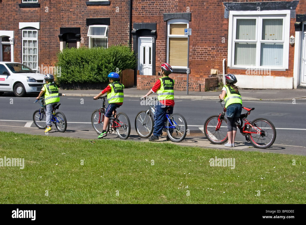 Bikeability cycling safety training for schoolchildren, Swinton ...