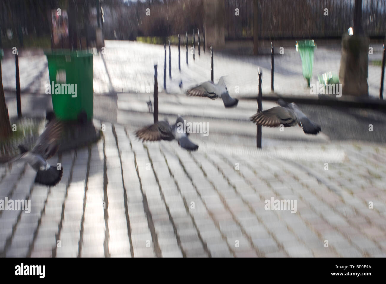 Flying dustbin hi-res stock photography and images - Alamy