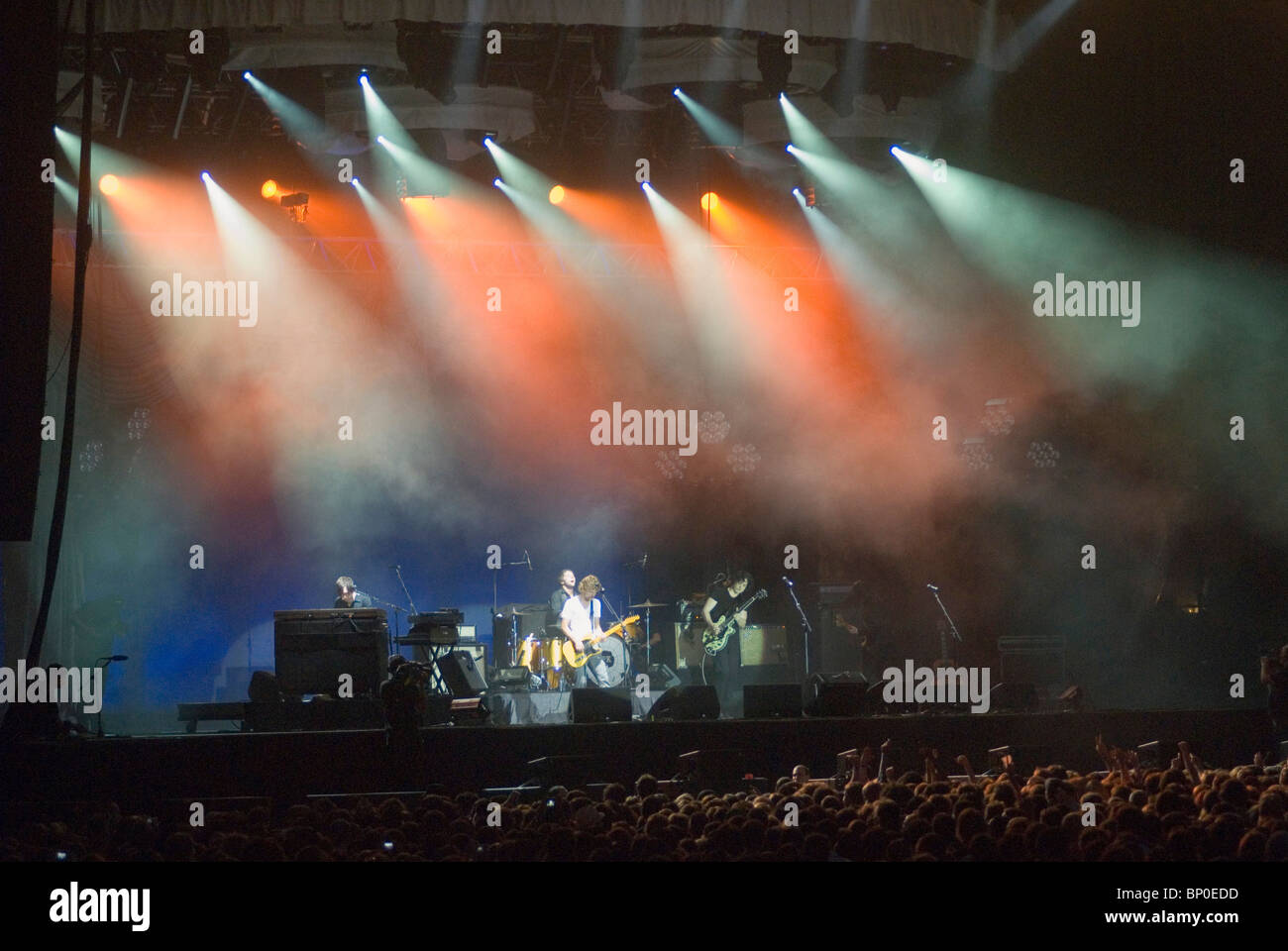 France, Paris region, St Cloud, Rock en Seine music festival Stock ...