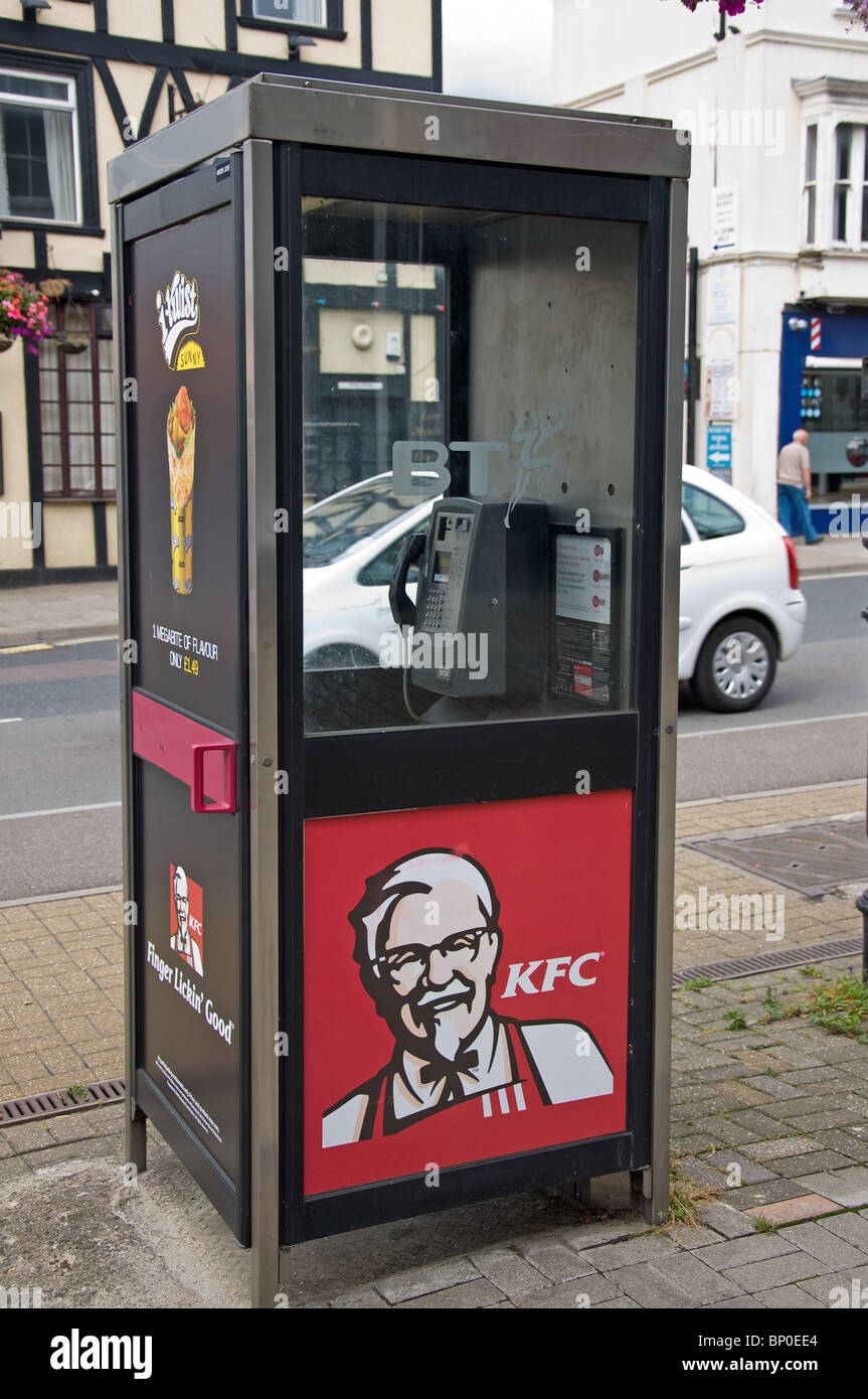 British Telecom Telephone Box in High Street Newmarket Stock Photo - Alamy