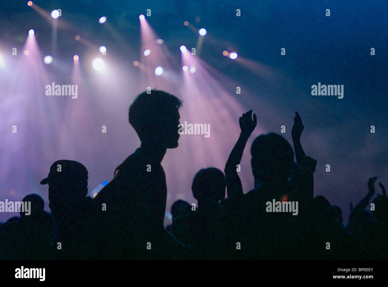 France, Paris region, St Cloud, Rock en Seine music festival Stock ...