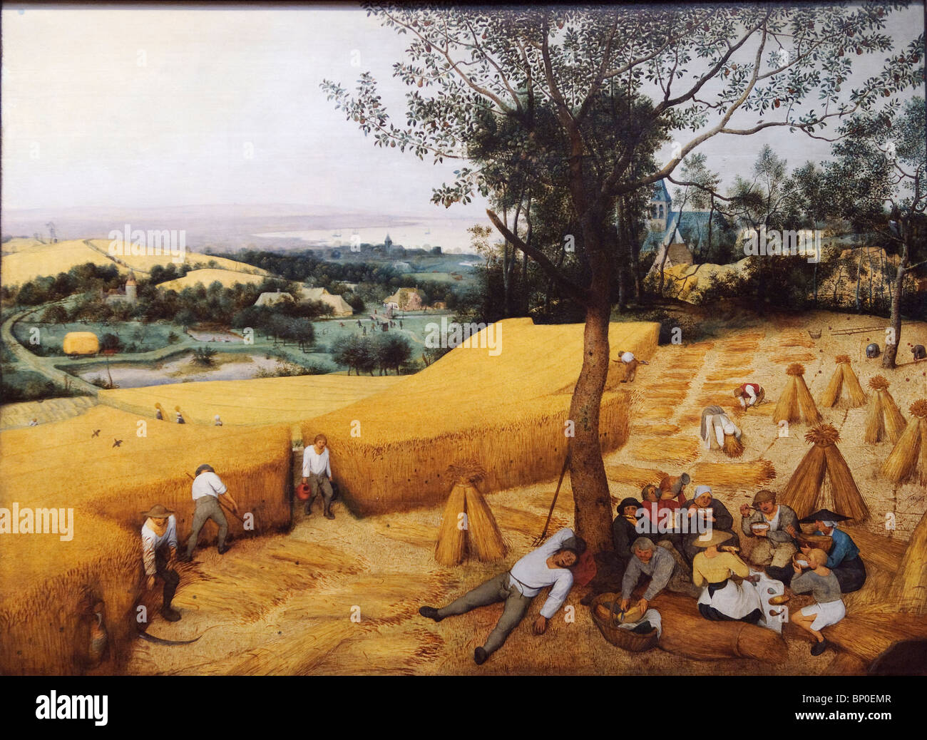 The Harvesters, 1565, by Pieter Bruegel the Elder, Metropolitan Museum ...