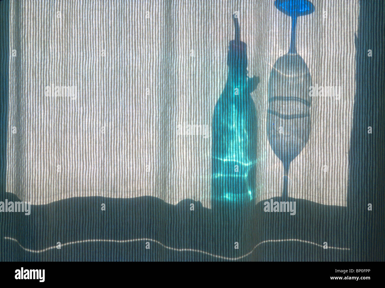 abstract reflection wine glass Stock Photo - Alamy