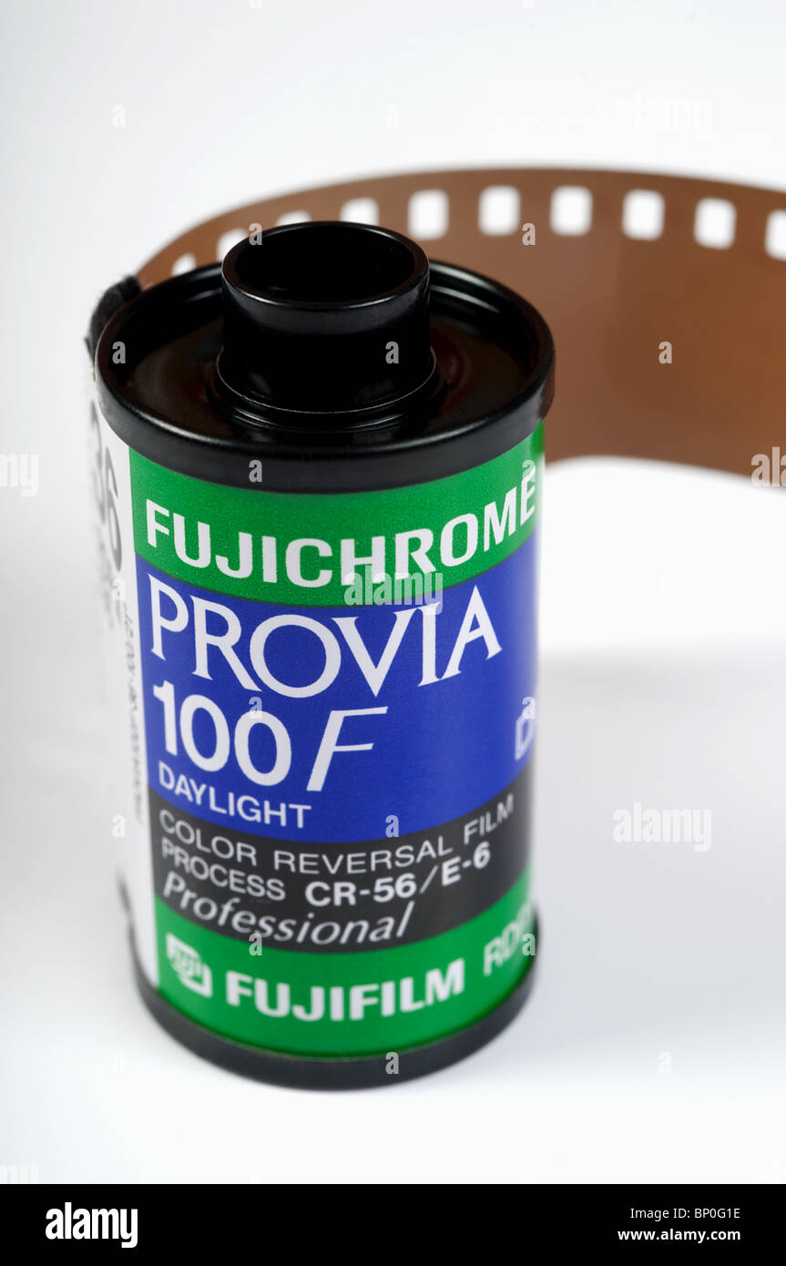 Fujichrome Provia 100F colour reversal film Stock Photo - Alamy