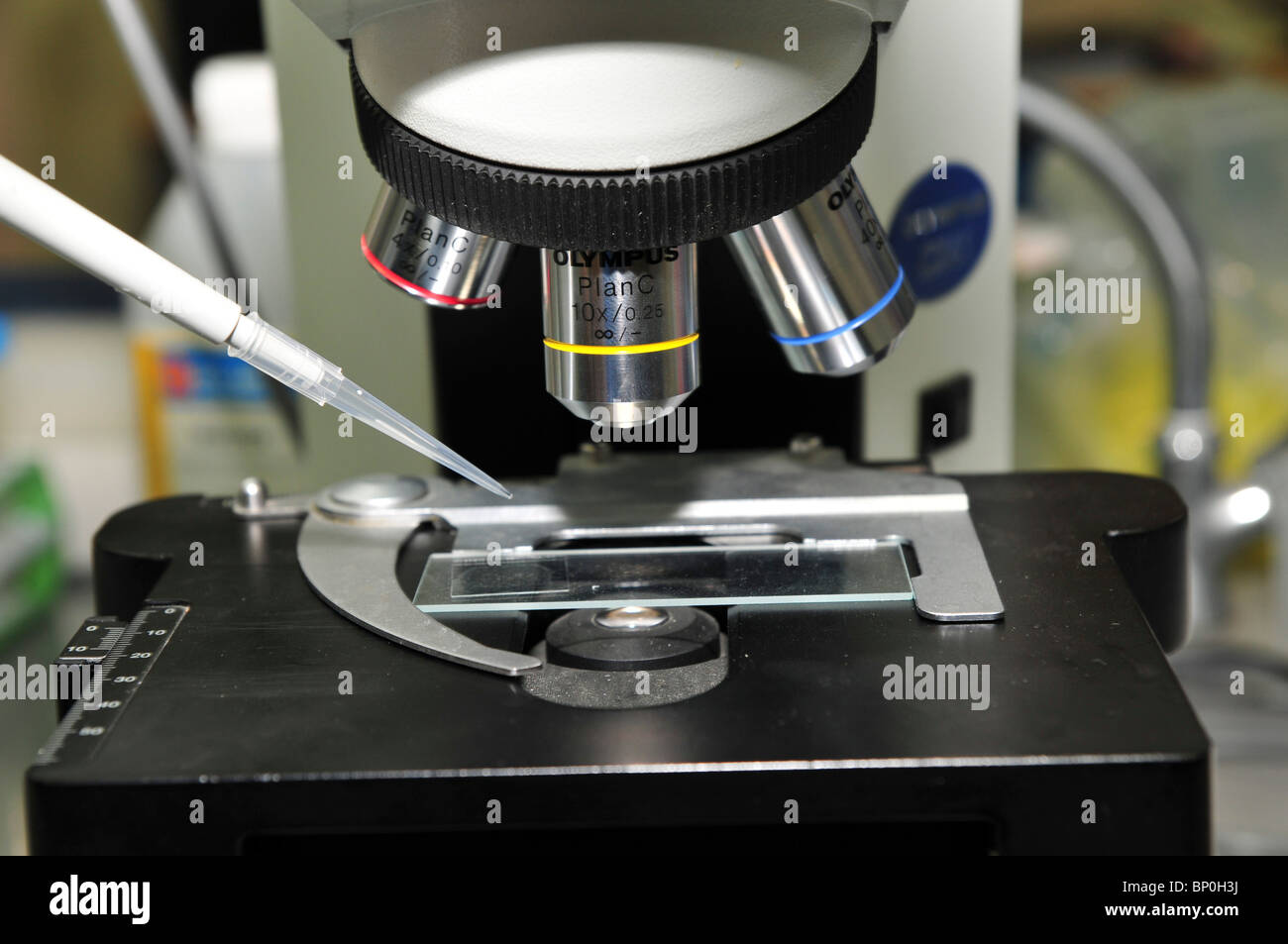 Optical microscope workstation hi-res stock photography and images - Alamy