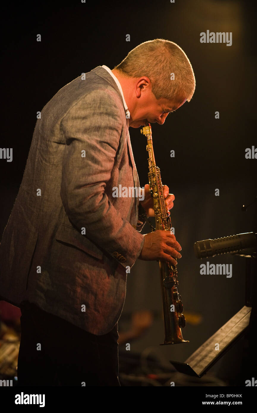Playing Soprano Saxophone High Resolution Stock Photography and Images ...