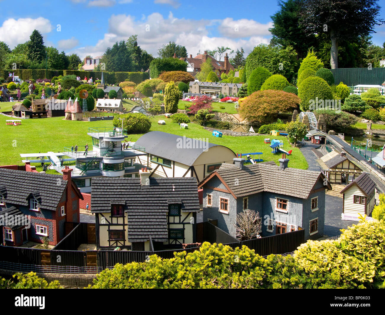 Bekonscot Model Village, Beaconsfield, Buckinghamshire England Britain ...