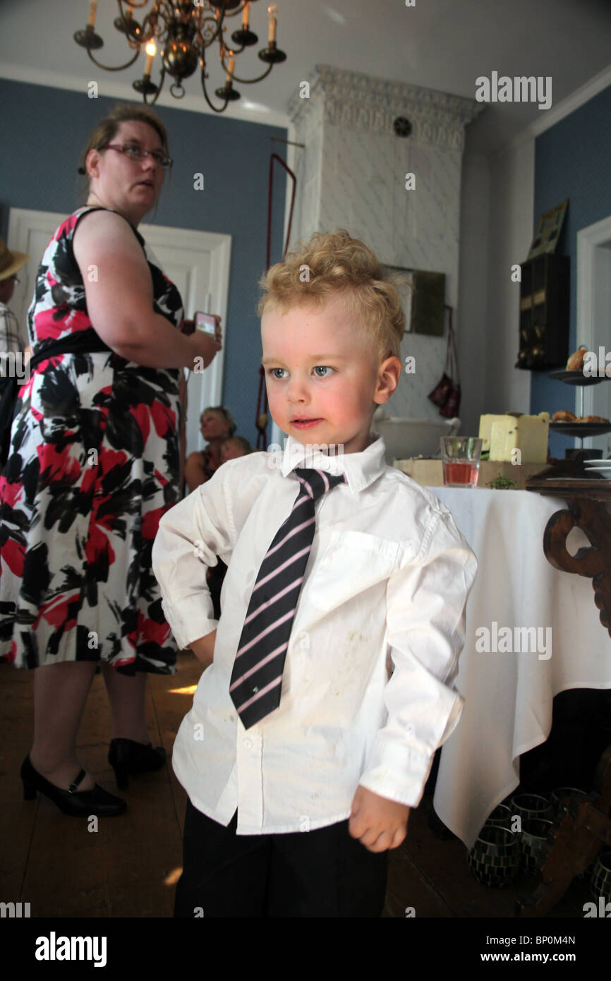 Little Boys In Party Dresses