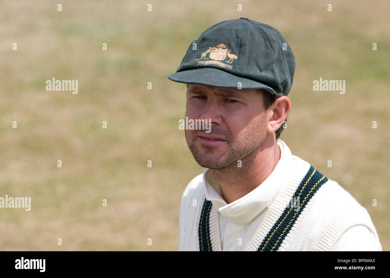 Australia's captain Ricky Ponting seen during the tourists friendly ...