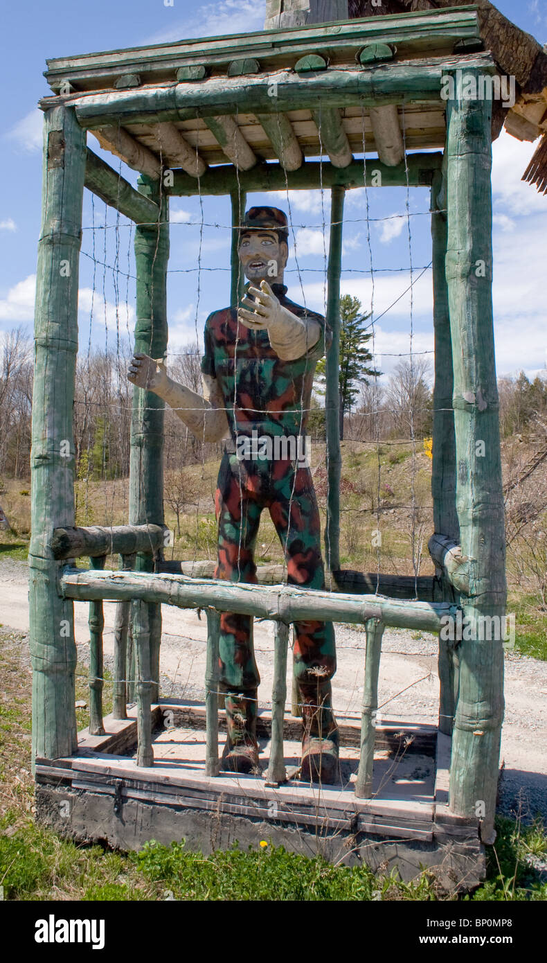 POW Memorial and September 11 Tribute in White Lake New York Stock ...