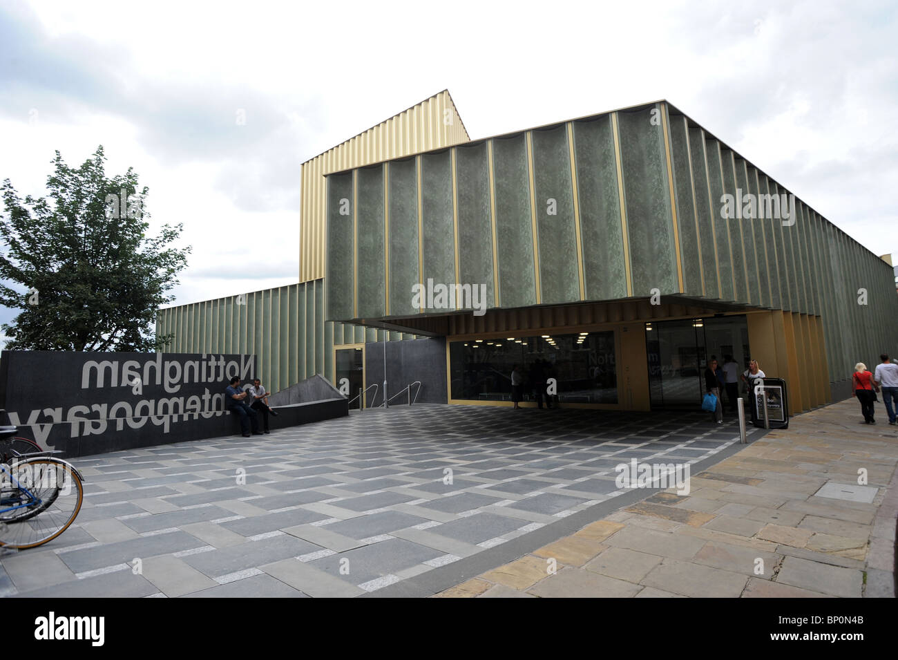The new Nottingham contemporary arts centre Stock Photo - Alamy