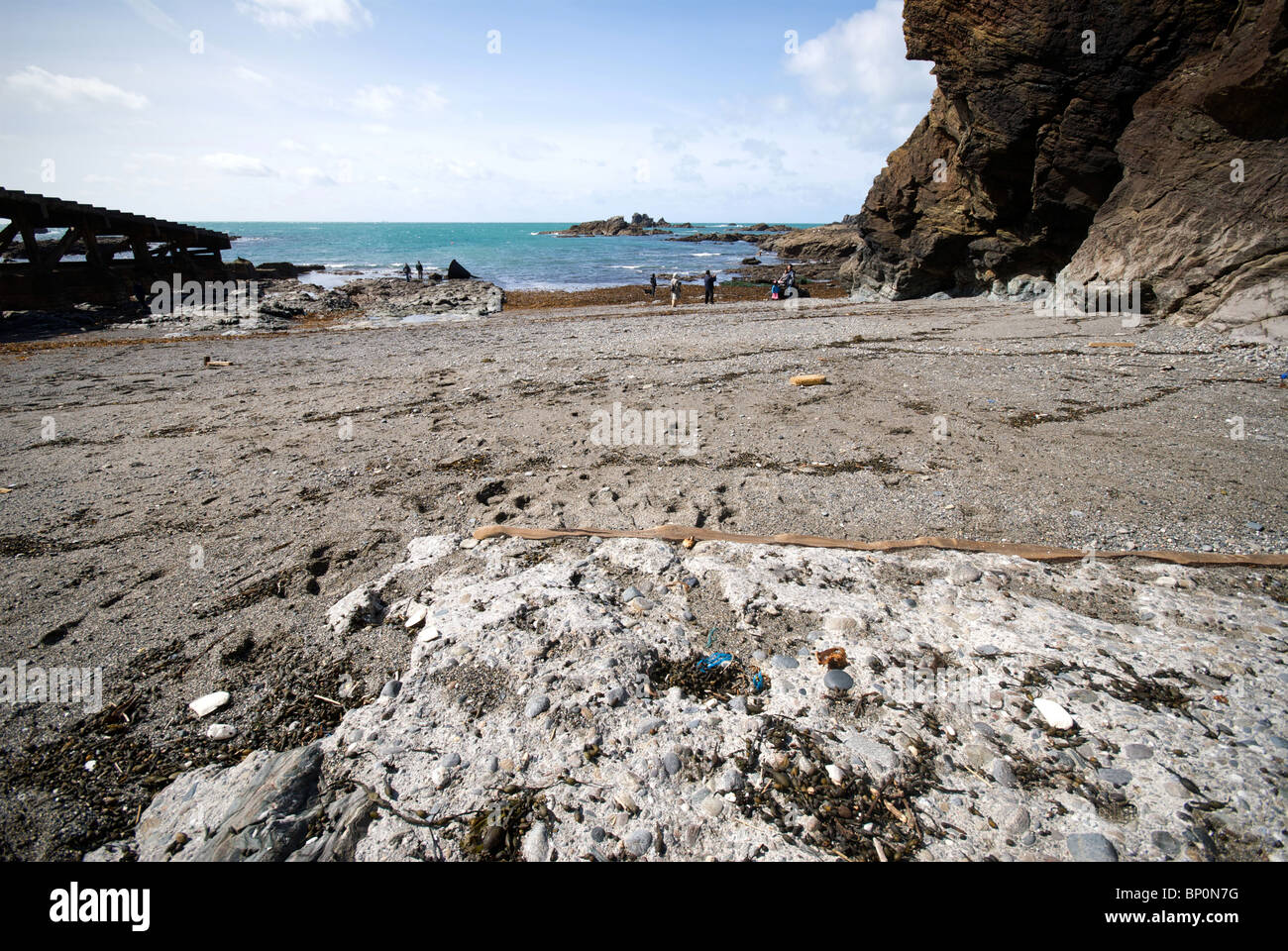 Lizard Point Cornwall UK Beach Stock Photo - Alamy