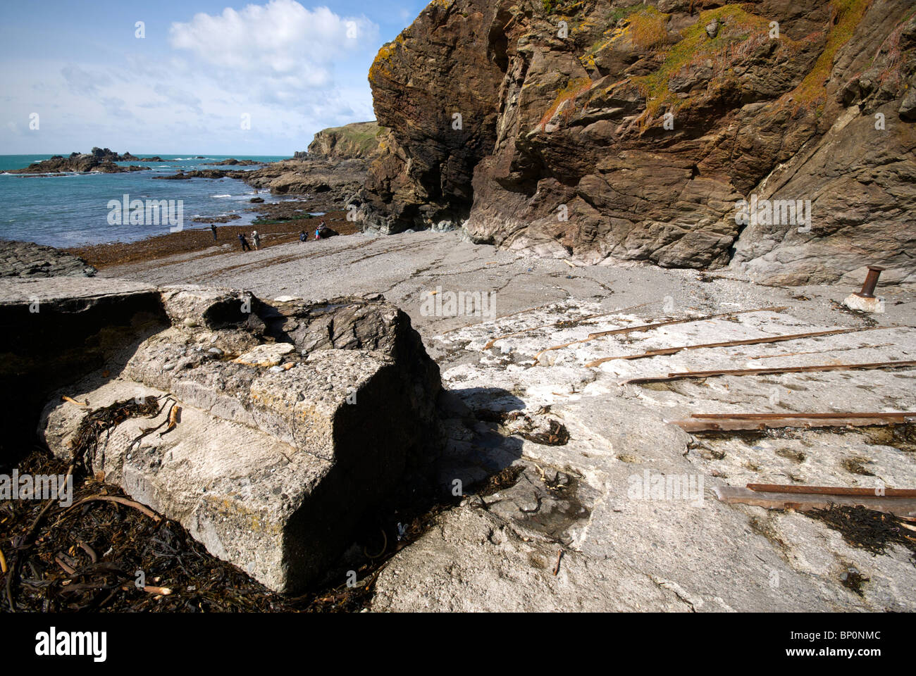 Lizard Point Cornwall UK Beach Stock Photo - Alamy
