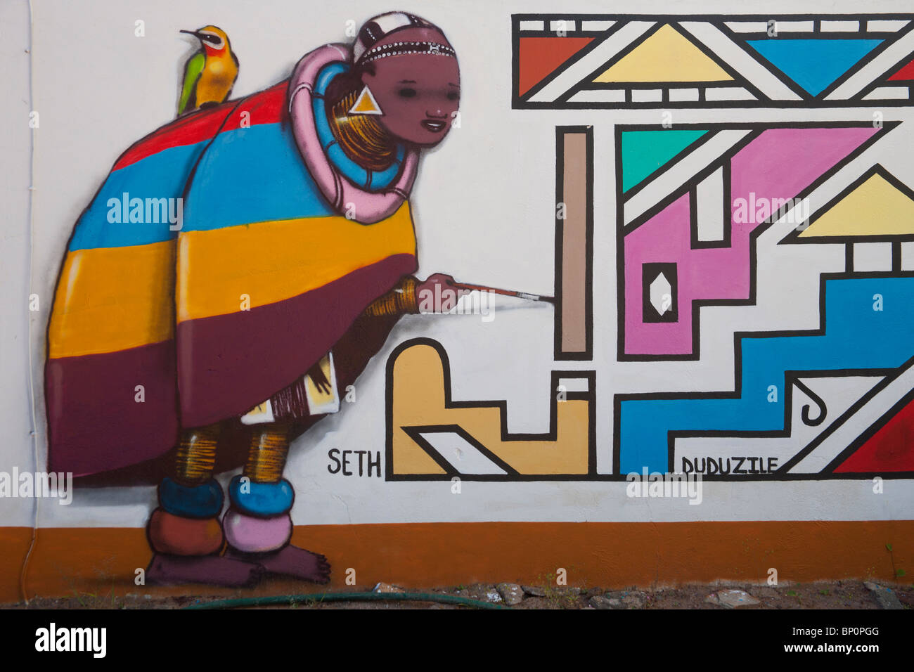 Ndebele art hi-res stock photography and images - Alamy