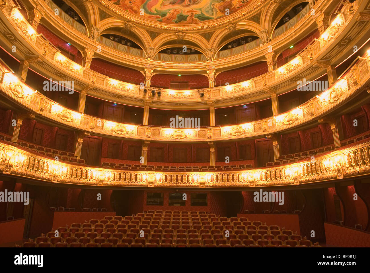 France, Paris, Odeon theatre Stock Photo - Alamy