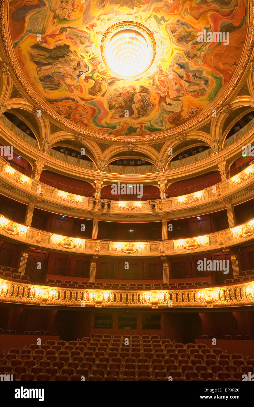 France, Paris, Odeon theatre Stock Photo - Alamy