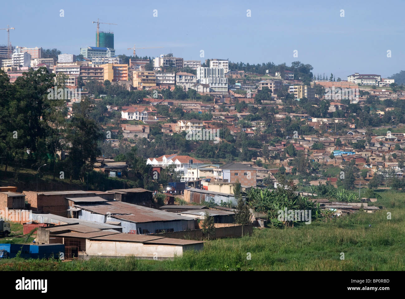 Rwanda, Kigali, general view Stock Photo - Alamy