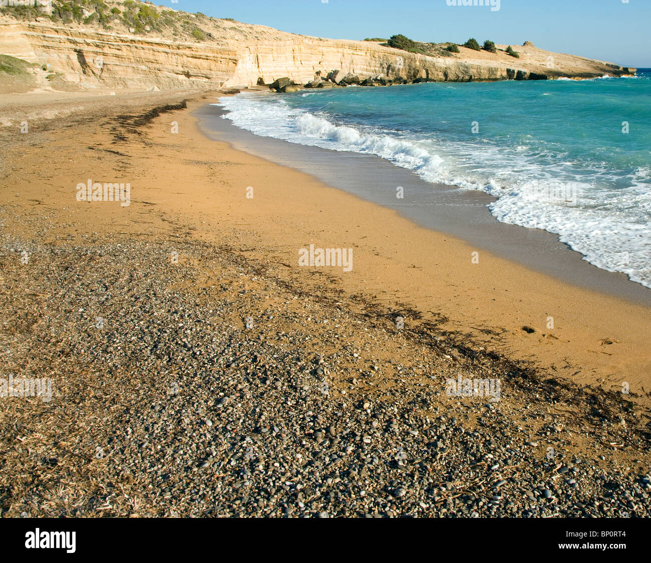 Fourni beach, Rhodes, Greece Stock Photo - Alamy