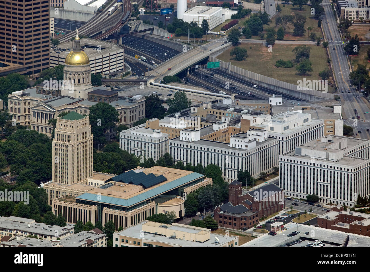 Aerial view of us capitol building hi-res stock photography and images ...