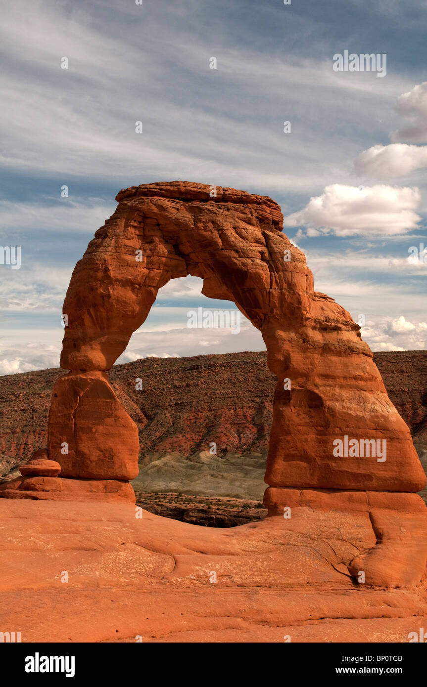 Delicate Arch, Arches National Park, Utah. USA Stock Photo - Alamy