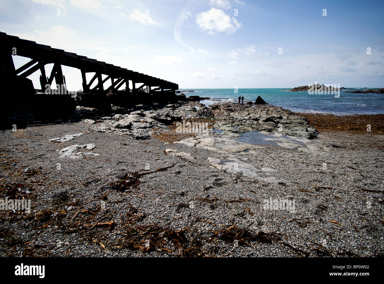 Lizard Point Cornwall UK Beach Stock Photo - Alamy