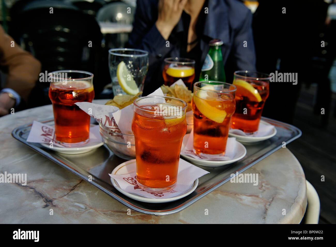 Italy, Veneto, Venice, Spritz cocktail Stock Photo - Alamy