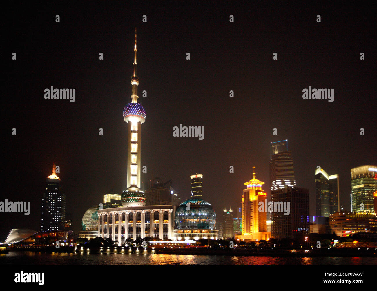 China, Shanghai, Pudong district, Oriental Pearl tower Stock Photo - Alamy