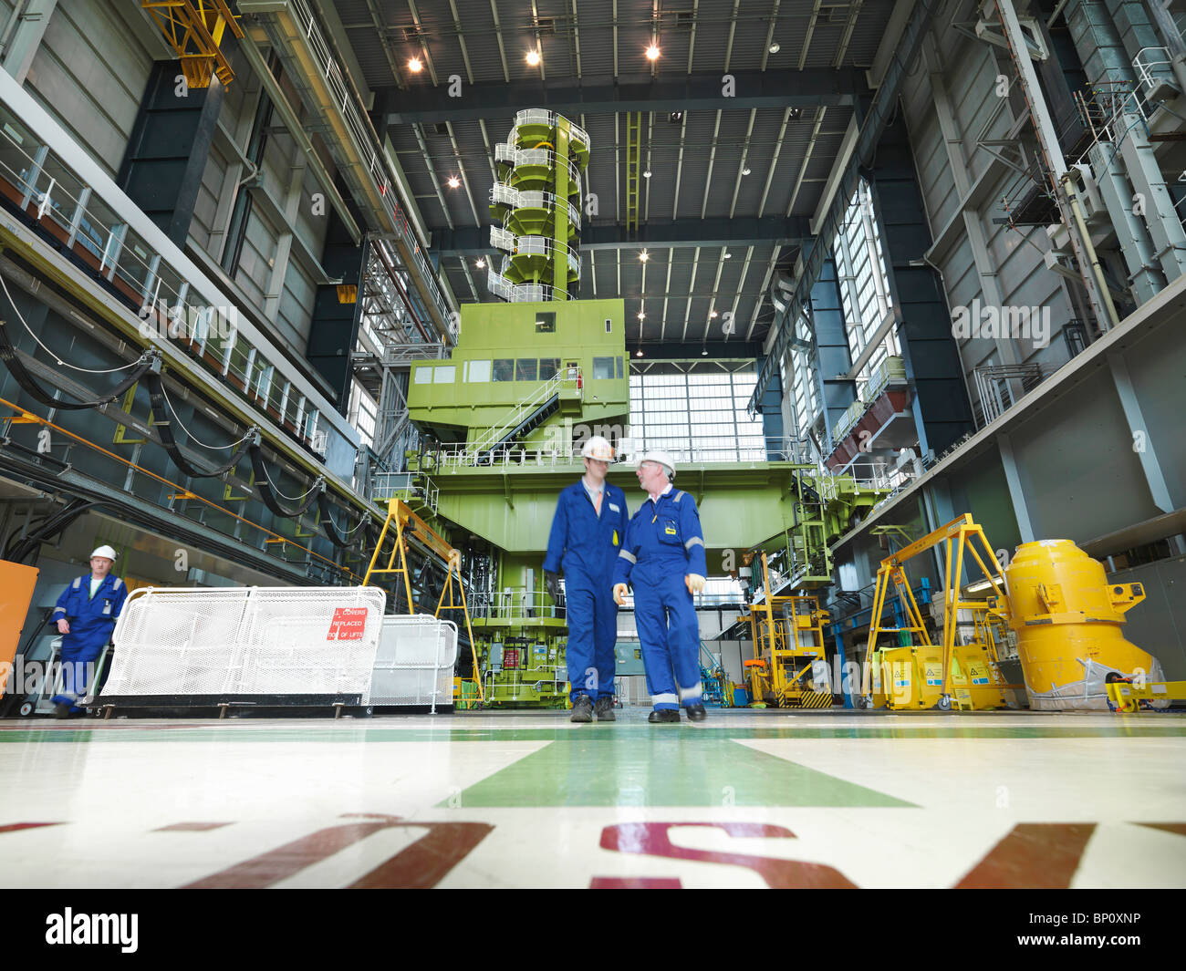 Reactor hall in nuclear power station hi-res stock photography and ...