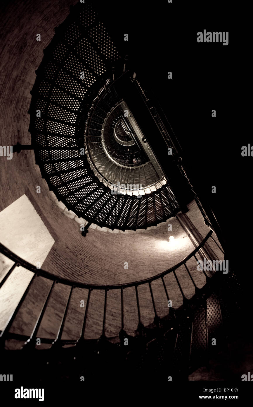 Lighthouse spiral staircase hi-res stock photography and images - Alamy