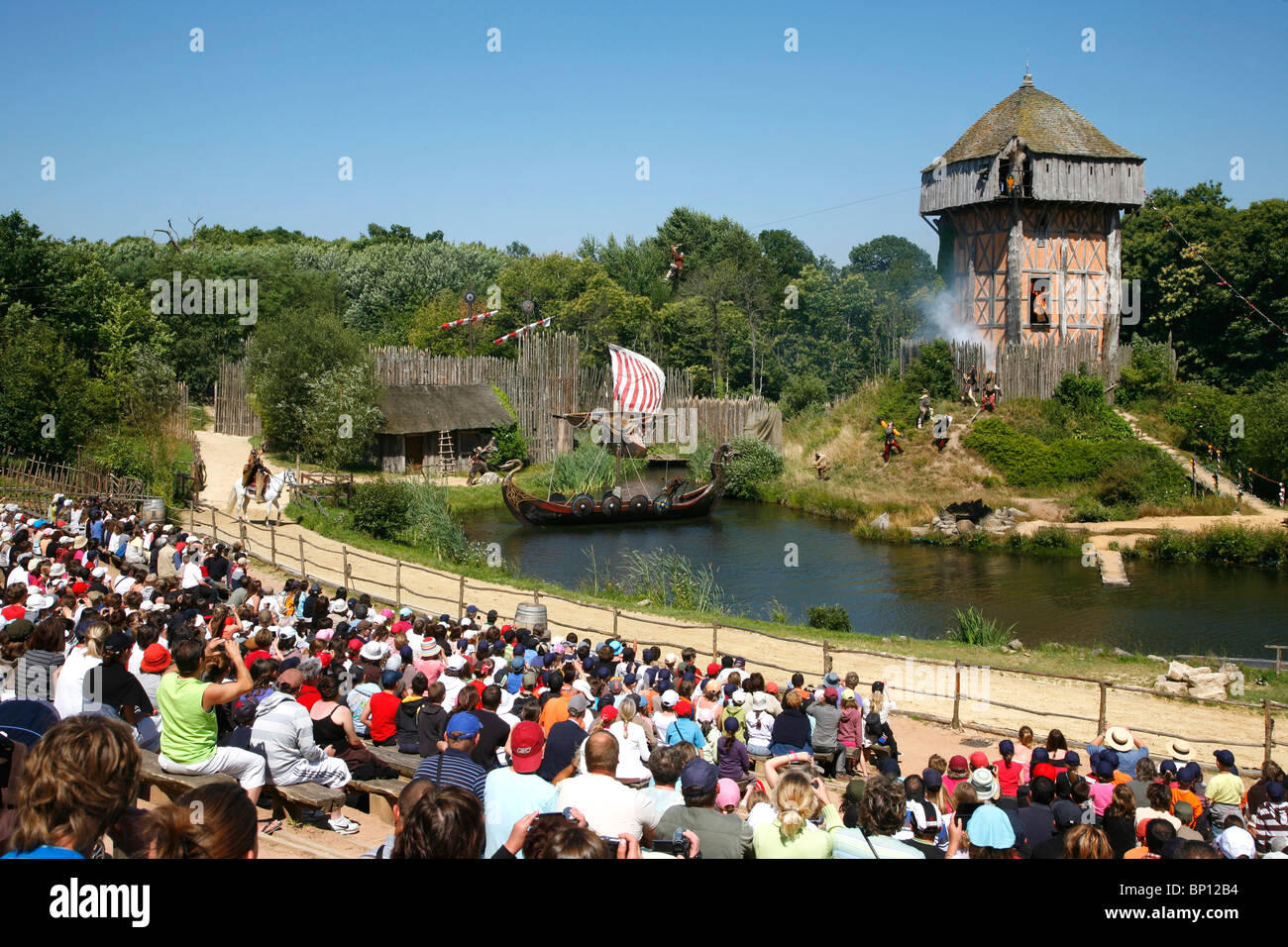 France, Pays de la Loire, Vendée (85), Les Epesses, Grand Parc du Puy ...