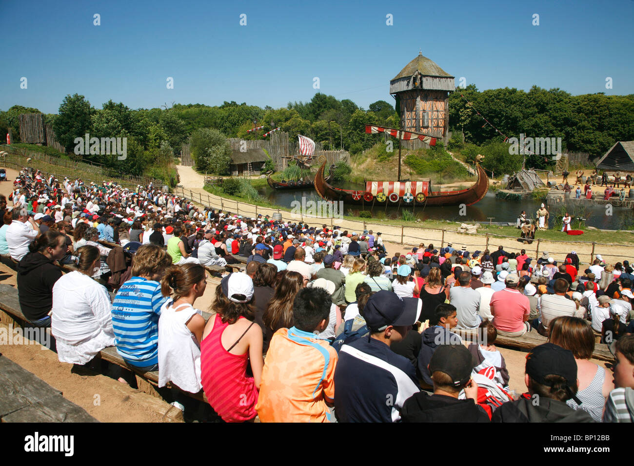France, Pays de la Loire, Vendée (85), Les Epesses, Grand Parc du Puy ...